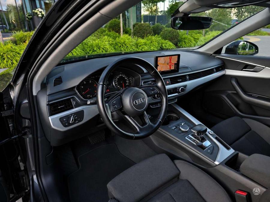 Pelēks Audi A4 2017 Viļņa, ar dzinēja tilpumu 2.00 L un nobraukumu 290 tūkst. km par 9999 €, foto 11 vietnē AUTOMOTO.COM.LV