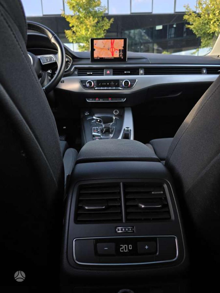 Pelēks Audi A4 2017 Viļņa, ar dzinēja tilpumu 2.00 L un nobraukumu 290 tūkst. km par 9999 €, foto 13 vietnē AUTOMOTO.COM.LV