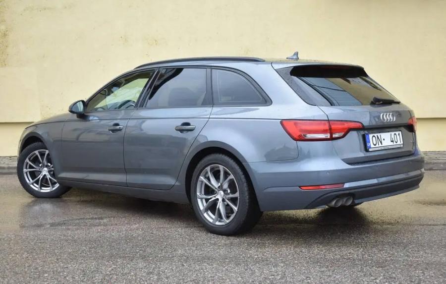 Pelēks Audi A4 2017 Talsi, ar dzinēja tilpumu 2.00 L un nobraukumu 209 tūkst. km par 11900 €, foto 3 vietnē AUTOMOTO.COM.LV