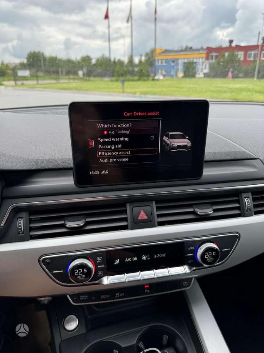 Pelēks Audi A4 2017 Telšiai, ar dzinēja tilpumu 1.97 L un nobraukumu 249 tūkst. km par 9999 €, foto 44 vietnē AUTOMOTO.COM.LV