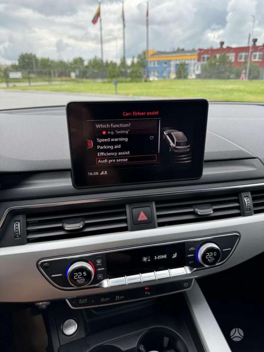 Pelēks Audi A4 2017 Telšiai, ar dzinēja tilpumu 1.97 L un nobraukumu 249 tūkst. km par 9999 €, foto 45 vietnē AUTOMOTO.COM.LV