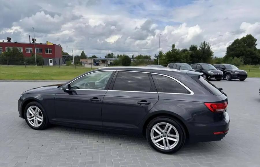 Pelēks Audi A4 2017 Telšiai, ar dzinēja tilpumu 2.00 L un nobraukumu 248 tūkst. km par 9990 €, foto 7 vietnē AUTOMOTO.COM.LV