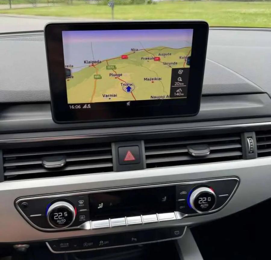 Pelēks Audi A4 2017 Telšiai, ar dzinēja tilpumu 2.00 L un nobraukumu 248 tūkst. km par 9990 €, foto 19 vietnē AUTOMOTO.COM.LV