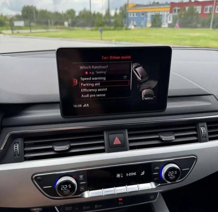 Pelēks Audi A4 2017 Telšiai, ar dzinēja tilpumu 2.00 L un nobraukumu 248 tūkst. km par 9990 €, foto 23 vietnē AUTOMOTO.COM.LV