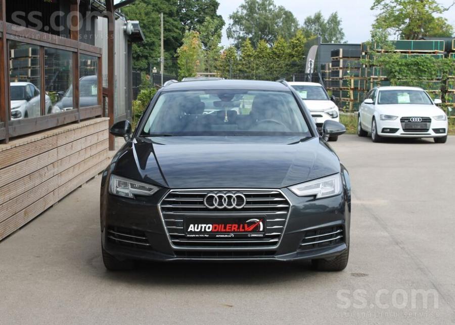 Grey Audi A4 2017 in Riga, with an engine capacity of 2.00 L and mileage of 0 thousand km for 12850 €, photo 3 on AUTOMOTO.COM.LV