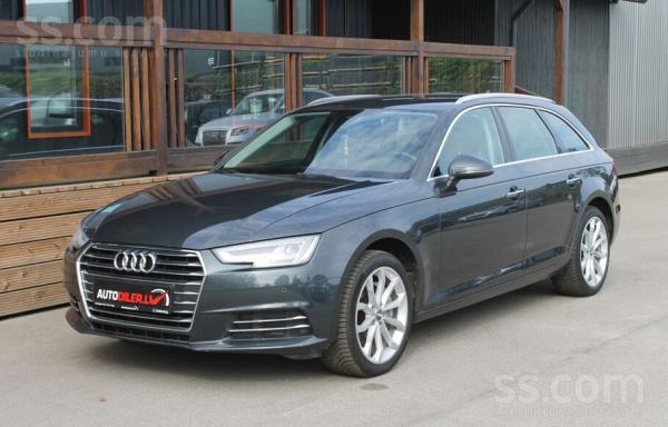 Grey Audi A4 2017 in Riga, with an engine capacity of 2.00 L and mileage of 0 thousand km for 12850 €, photo 3 on AUTOMOTO.COM.LV