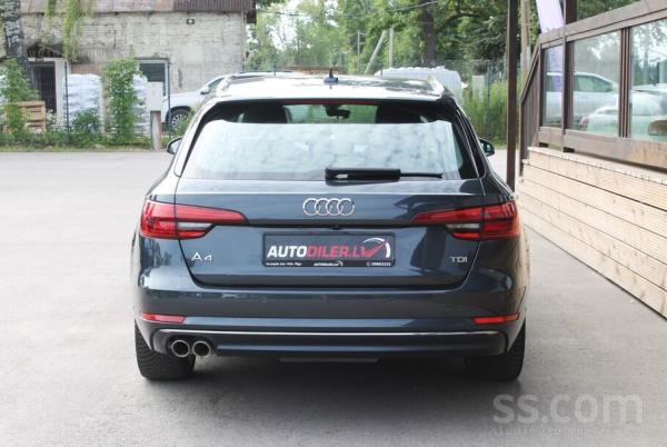 Grey Audi A4 2017 in Riga, with an engine capacity of 2.00 L and mileage of 0 thousand km for 12850 €, photo 10 on AUTOMOTO.COM.LV
