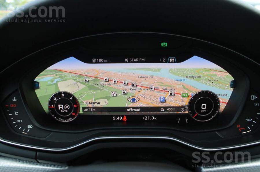 Pelēks Audi A4 2017 Rīga, ar dzinēja tilpumu 2.00 L un nobraukumu 0 tūkst. km par 12850 €, foto 23 vietnē AUTOMOTO.COM.LV