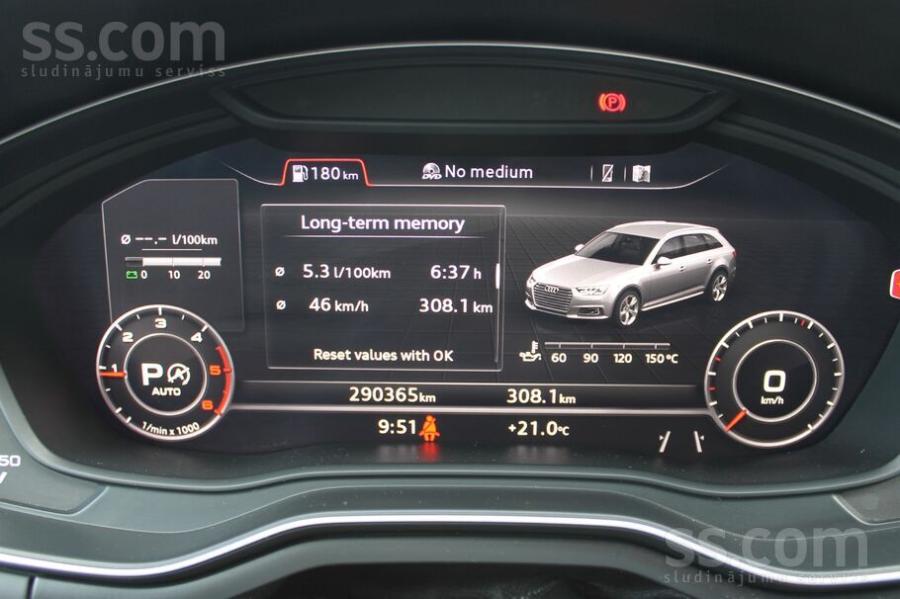Pelēks Audi A4 2017 Rīga, ar dzinēja tilpumu 2.00 L un nobraukumu 0 tūkst. km par 12850 €, foto 26 vietnē AUTOMOTO.COM.LV