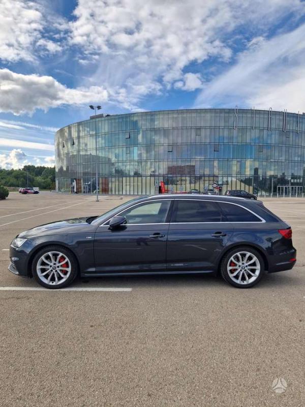 Grey Audi A4 2017 in Siauliai, with an engine capacity of 1.97 L and mileage of 280 thousand km for 14750 €, photo 7 on AUTOMOTO.COM.LV