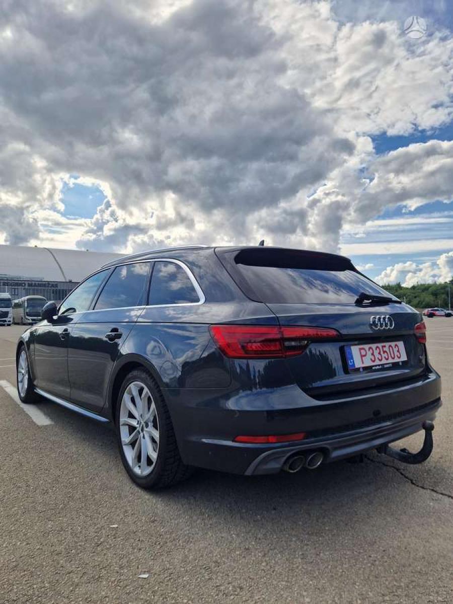 Grey Audi A4 2017 in Siauliai, with an engine capacity of 1.97 L and mileage of 280 thousand km for 14750 €, photo 9 on AUTOMOTO.COM.LV