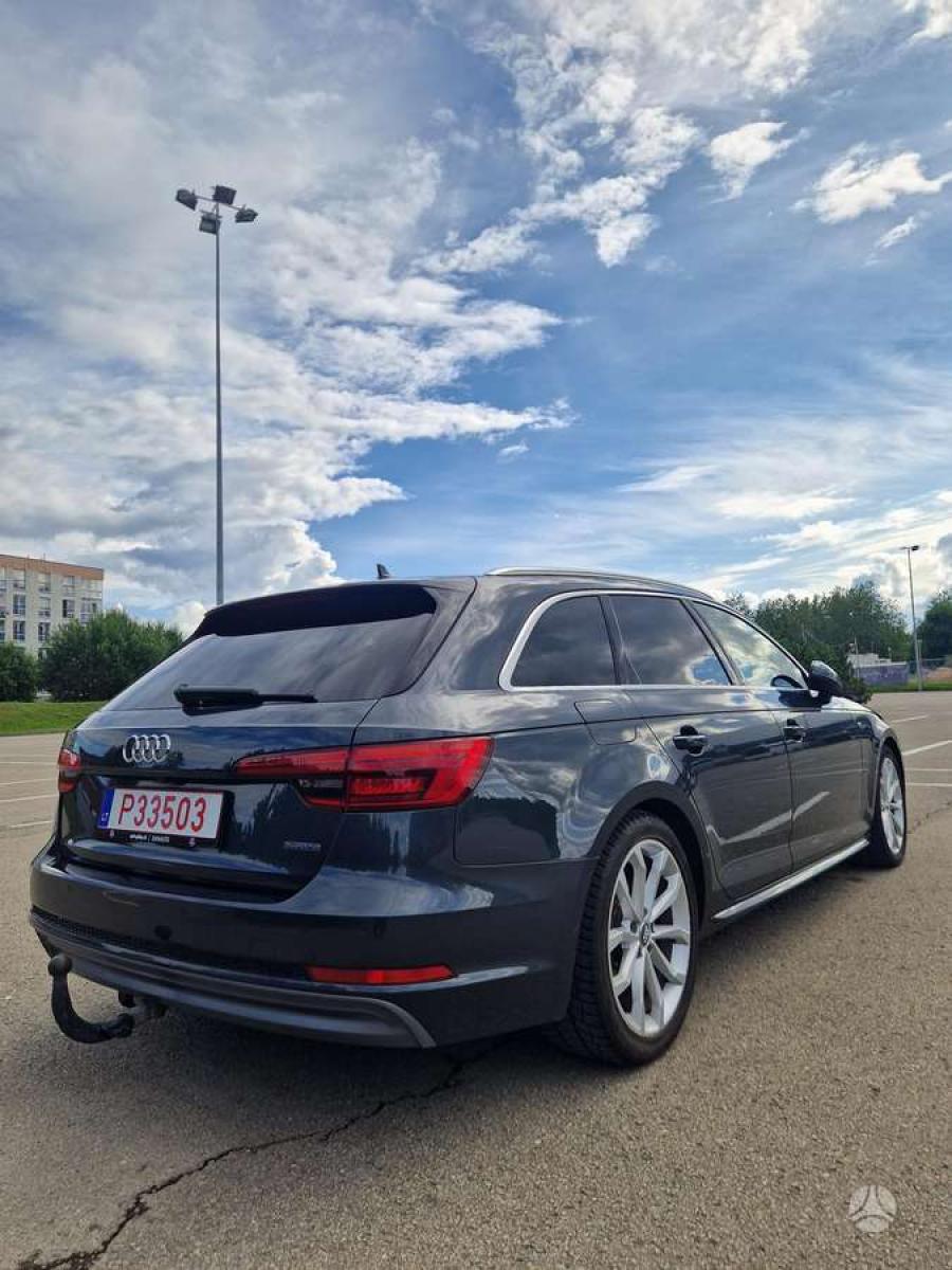 Grey Audi A4 2017 in Siauliai, with an engine capacity of 1.97 L and mileage of 280 thousand km for 14750 €, photo 10 on AUTOMOTO.COM.LV