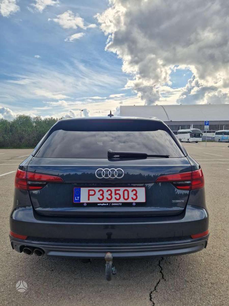 Grey Audi A4 2017 in Siauliai, with an engine capacity of 1.97 L and mileage of 280 thousand km for 14750 €, photo 11 on AUTOMOTO.COM.LV
