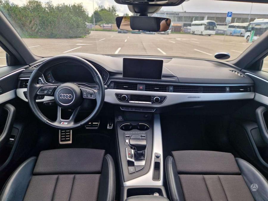 Grey Audi A4 2017 in Siauliai, with an engine capacity of 1.97 L and mileage of 280 thousand km for 14750 €, photo 15 on AUTOMOTO.COM.LV