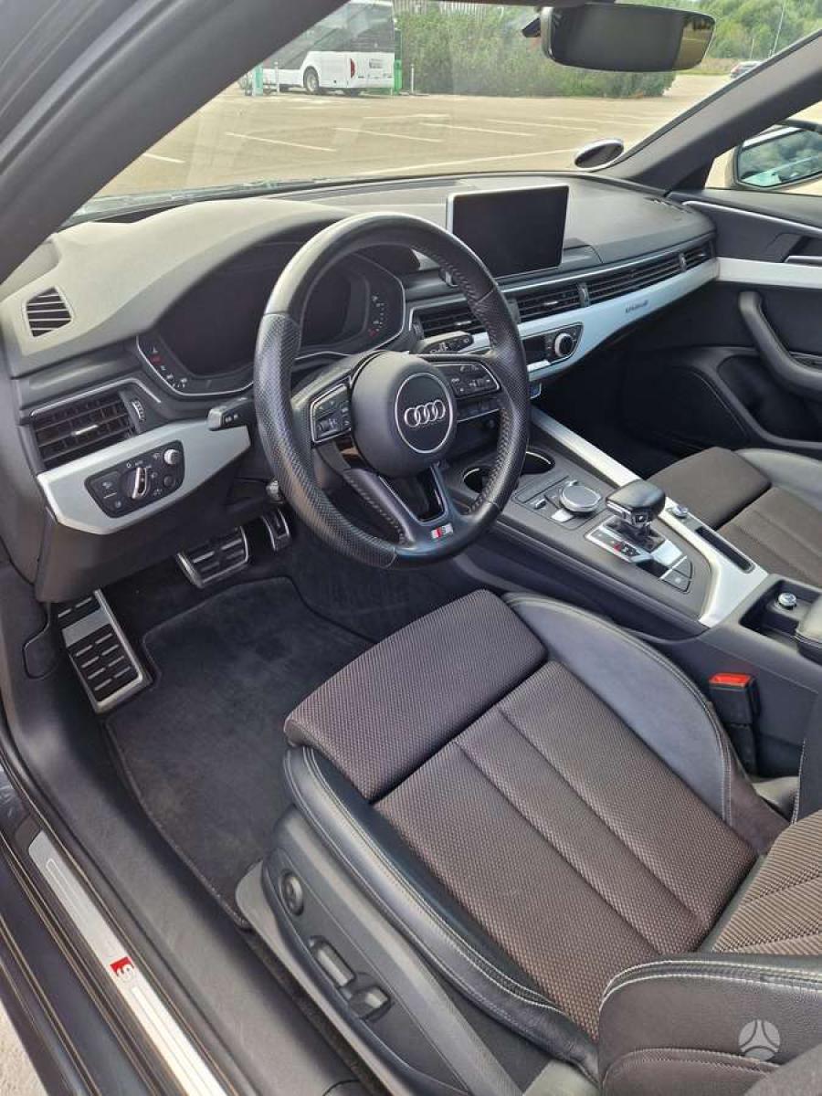 Grey Audi A4 2017 in Siauliai, with an engine capacity of 1.97 L and mileage of 280 thousand km for 14750 €, photo 16 on AUTOMOTO.COM.LV