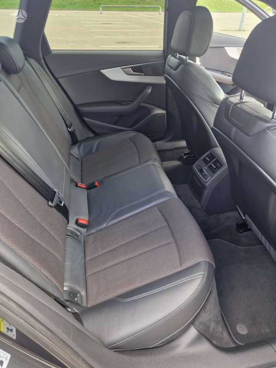 Grey Audi A4 2017 in Siauliai, with an engine capacity of 1.97 L and mileage of 280 thousand km for 14750 €, photo 22 on AUTOMOTO.COM.LV
