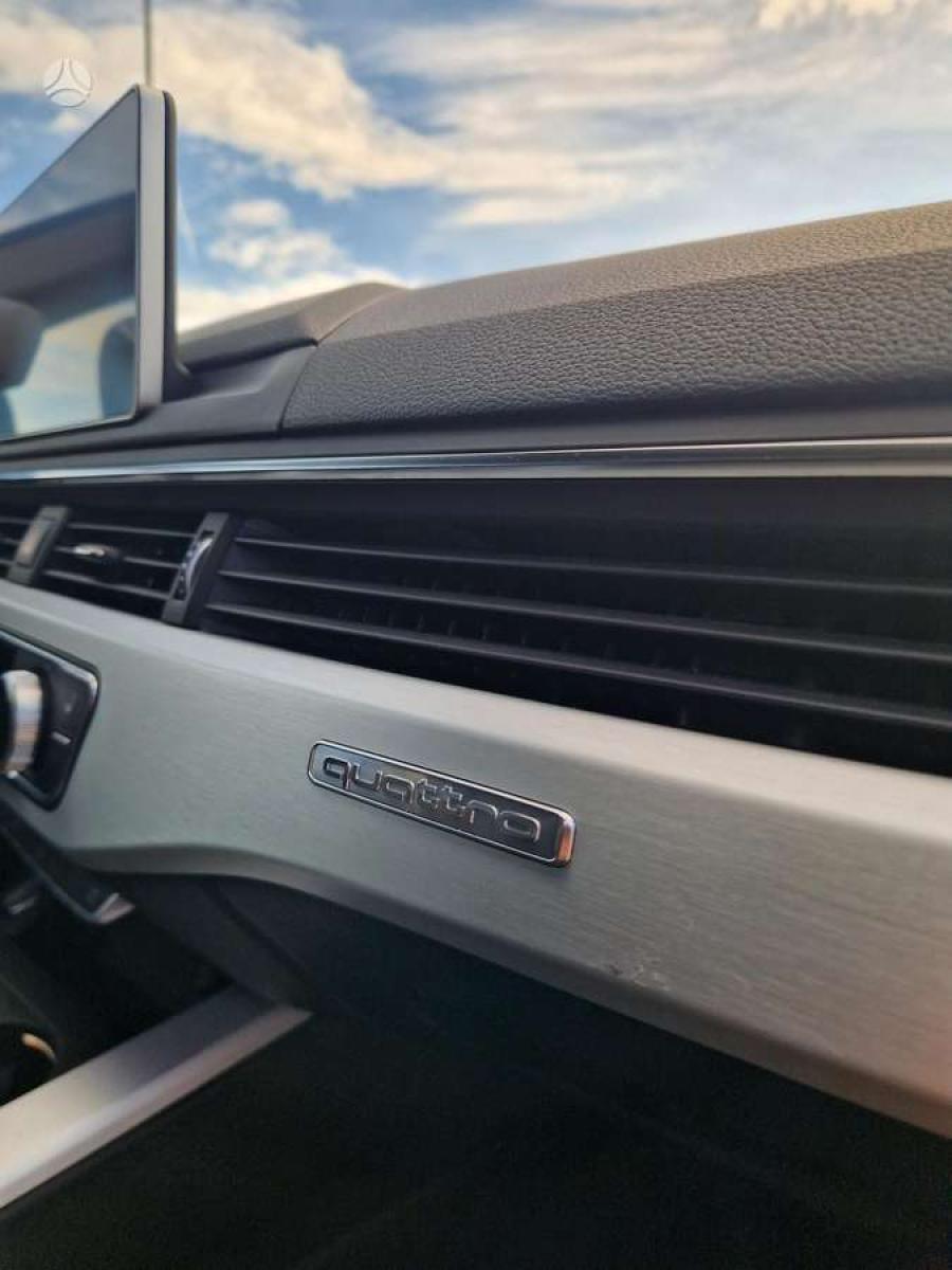 Grey Audi A4 2017 in Siauliai, with an engine capacity of 1.97 L and mileage of 280 thousand km for 14750 €, photo 33 on AUTOMOTO.COM.LV