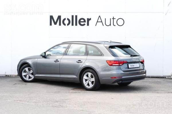 Grey Audi A4 2017 in Riga, with an engine capacity of 2.00 L and mileage of 191 thousand km for 13950 €, photo 3 on AUTOMOTO.COM.LV