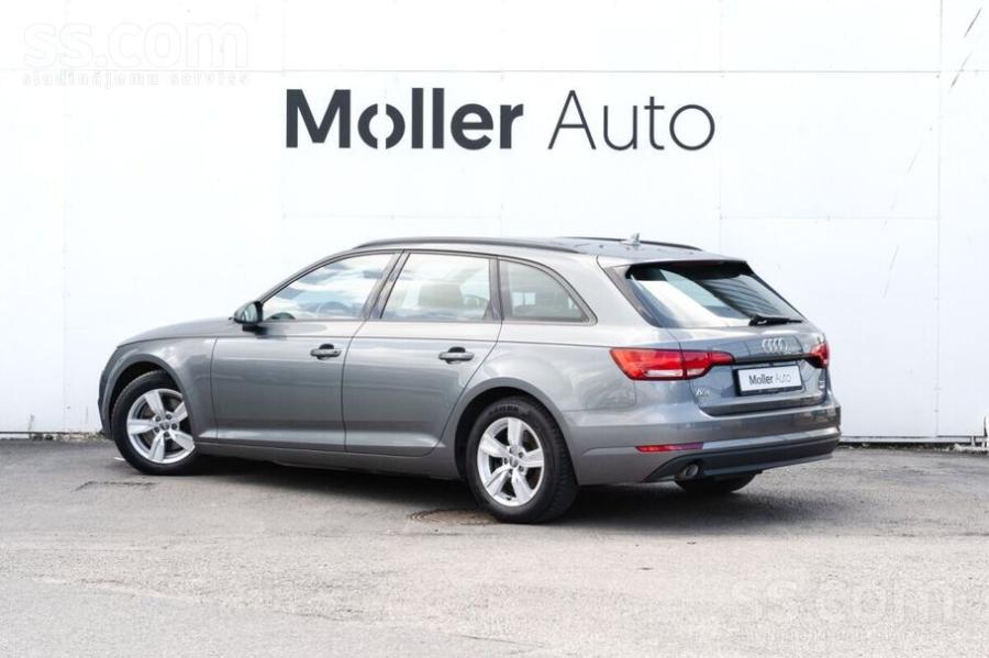 Pelēks Audi A4 2017 Rīga, ar dzinēja tilpumu 2.00 L un nobraukumu 191 tūkst. km par 13950 €, foto 4 vietnē AUTOMOTO.COM.LV