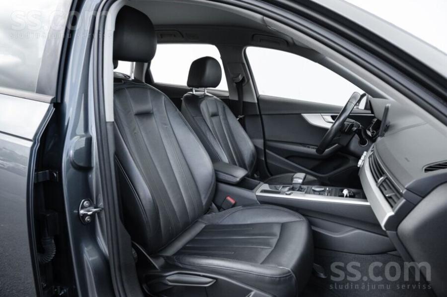 Pelēks Audi A4 2017 Rīga, ar dzinēja tilpumu 2.00 L un nobraukumu 191 tūkst. km par 13950 €, foto 7 vietnē AUTOMOTO.COM.LV
