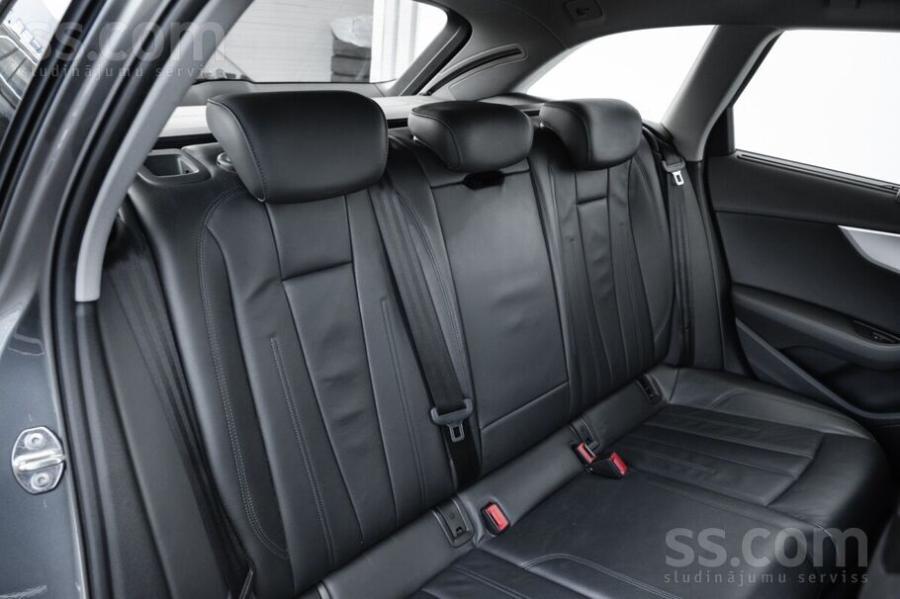 Pelēks Audi A4 2017 Rīga, ar dzinēja tilpumu 2.00 L un nobraukumu 191 tūkst. km par 13950 €, foto 8 vietnē AUTOMOTO.COM.LV