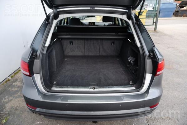 Grey Audi A4 2017 in Riga, with an engine capacity of 2.00 L and mileage of 191 thousand km for 13950 €, photo 8 on AUTOMOTO.COM.LV