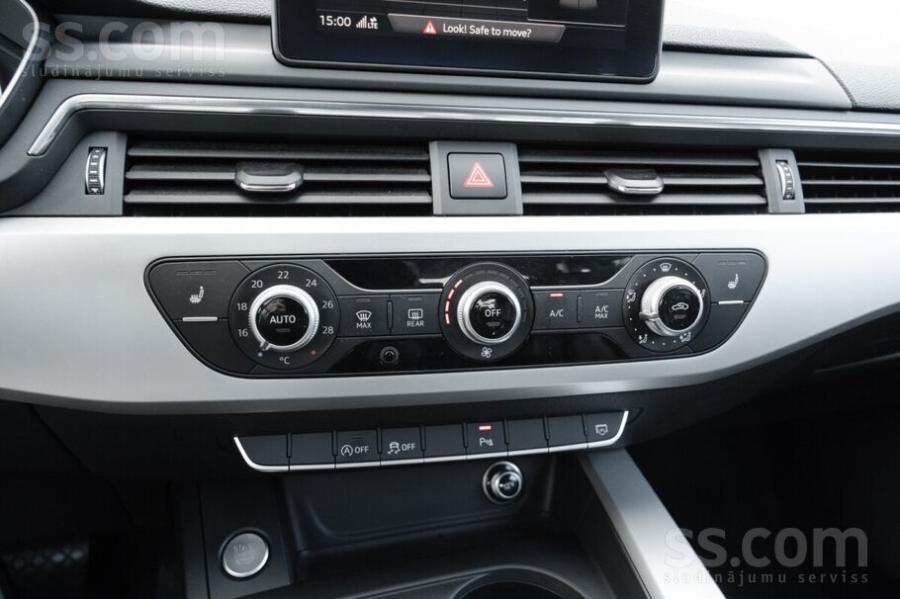 Pelēks Audi A4 2017 Rīga, ar dzinēja tilpumu 2.00 L un nobraukumu 191 tūkst. km par 13950 €, foto 15 vietnē AUTOMOTO.COM.LV