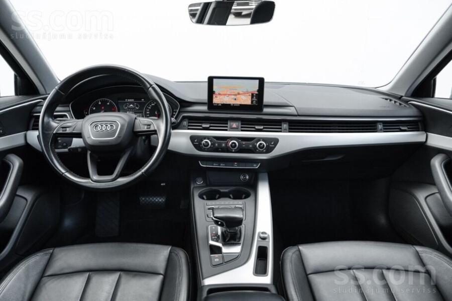 Pelēks Audi A4 2017 Rīga, ar dzinēja tilpumu 2.00 L un nobraukumu 191 tūkst. km par 13950 €, foto 23 vietnē AUTOMOTO.COM.LV