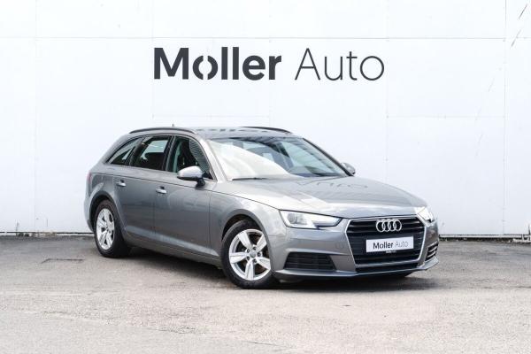 Grey Audi A4 2017 in Riga, with an engine capacity of 2.00 L and mileage of 191 thousand km for 13950 €, photo 2 on AUTOMOTO.COM.LV