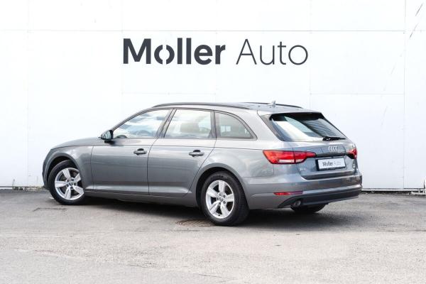 Grey Audi A4 2017 in Riga, with an engine capacity of 2.00 L and mileage of 191 thousand km for 13950 €, photo 3 on AUTOMOTO.COM.LV