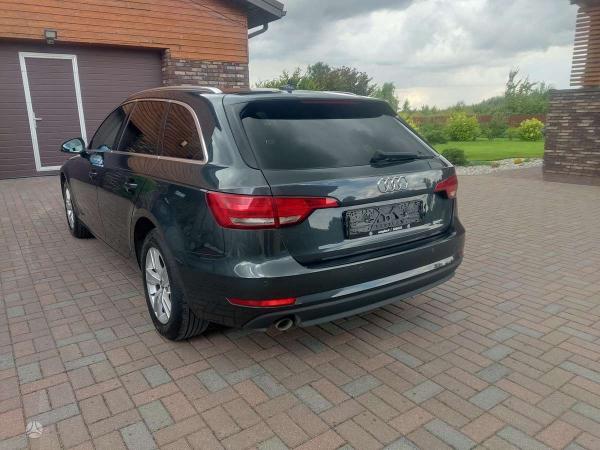 Grey Audi A4 2017 in Pakruojis, with an engine capacity of 1.97 L and mileage of 258 thousand km for 9350 €, photo 3 on AUTOMOTO.COM.LV