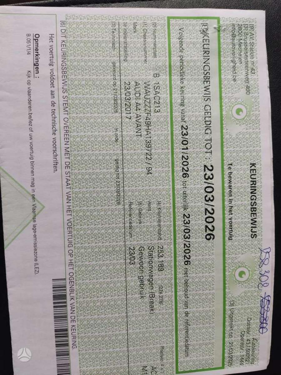 Серый Ауди А4 2017 в Пакруойис, объемом двигателя 1.97 л и пробегом 258 тыс. км за 9350 €, фото 30 на AUTOMOTO.COM.LV
