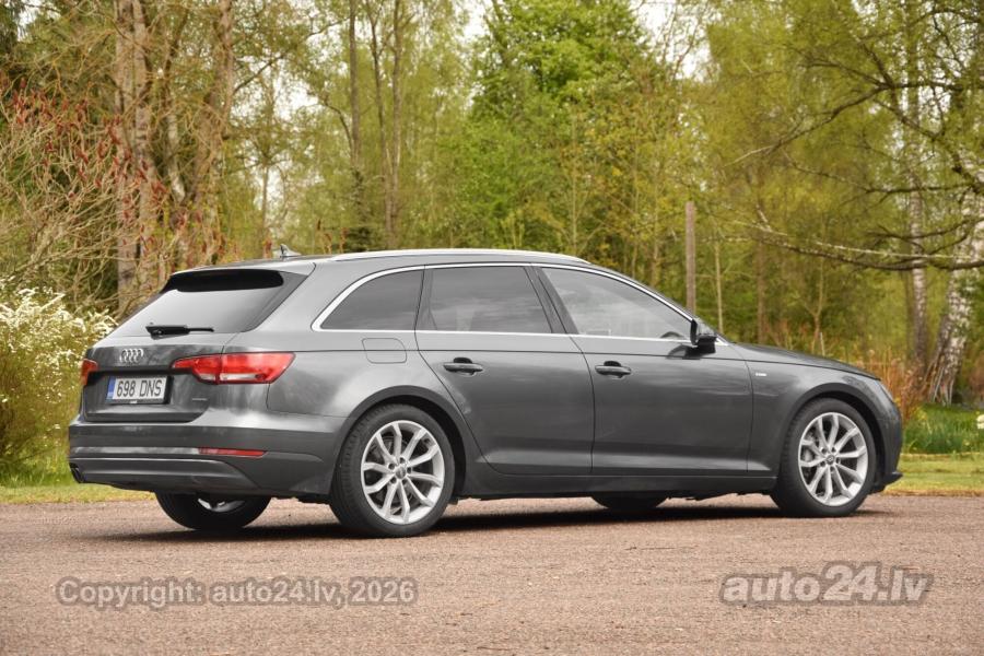 Pelēks Audi A4 2017 Tallina, ar dzinēja tilpumu 2.00 L un nobraukumu 220 tūkst. km par 16900 €, foto 4 vietnē AUTOMOTO.COM.LV