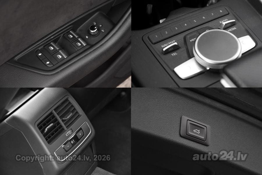 Pelēks Audi A4 2017 Tallina, ar dzinēja tilpumu 2.00 L un nobraukumu 220 tūkst. km par 16900 €, foto 12 vietnē AUTOMOTO.COM.LV