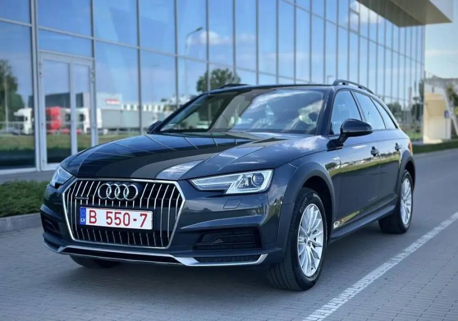 Grey Audi A4 2017 in Rezekne, with an engine capacity of 2.00 L and mileage of 200 thousand km for 15990 €, photo 3 on AUTOMOTO.COM.LV