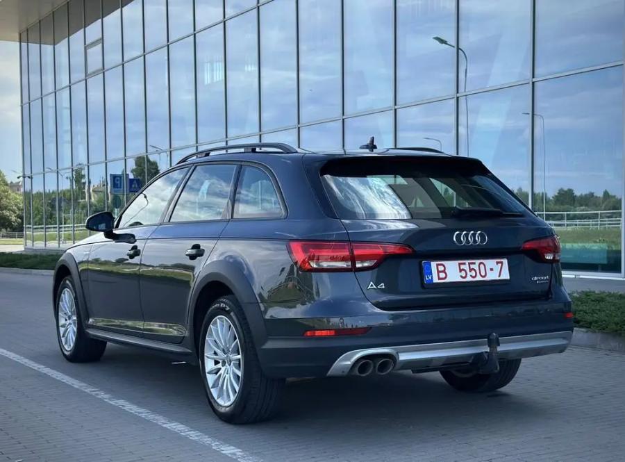 Grey Audi A4 2017 in Rezekne, with an engine capacity of 2.00 L and mileage of 200 thousand km for 15990 €, photo 6 on AUTOMOTO.COM.LV