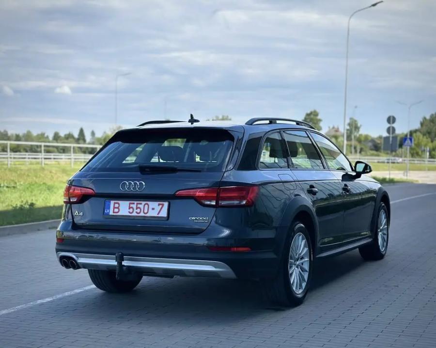 Grey Audi A4 2017 in Rezekne, with an engine capacity of 2.00 L and mileage of 200 thousand km for 15990 €, photo 7 on AUTOMOTO.COM.LV