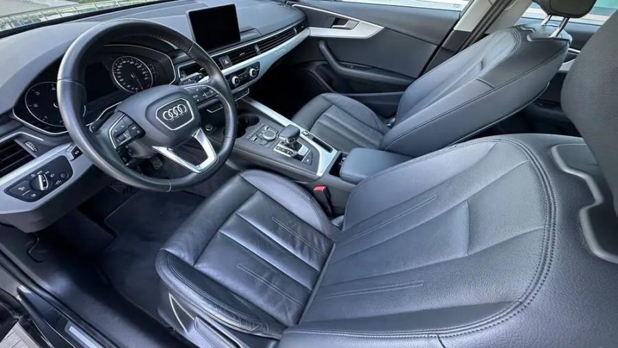 Grey Audi A4 2017 in Rezekne, with an engine capacity of 2.00 L and mileage of 200 thousand km for 15990 €, photo 13 on AUTOMOTO.COM.LV