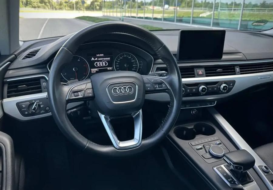 Grey Audi A4 2017 in Rezekne, with an engine capacity of 2.00 L and mileage of 200 thousand km for 15990 €, photo 14 on AUTOMOTO.COM.LV