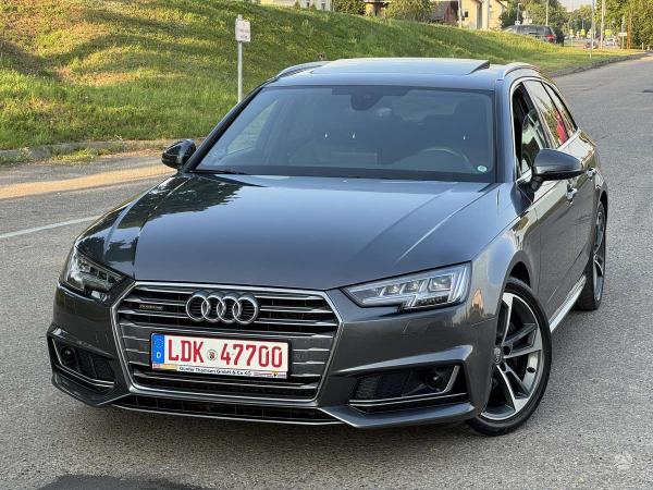 Pelēks Audi A4 2017 Jonava, ar dzinēja tilpumu 1.97 L un nobraukumu 330 tūkst. km par 15499 €, foto 1 vietnē AUTOMOTO.COM.LV