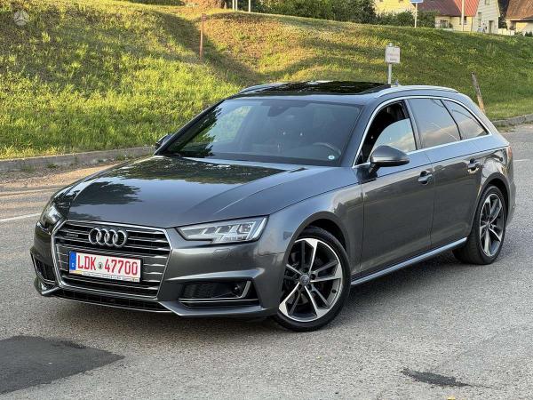 Pelēks Audi A4 2017 Jonava, ar dzinēja tilpumu 1.97 L un nobraukumu 330 tūkst. km par 15499 €, foto 3 vietnē AUTOMOTO.COM.LV