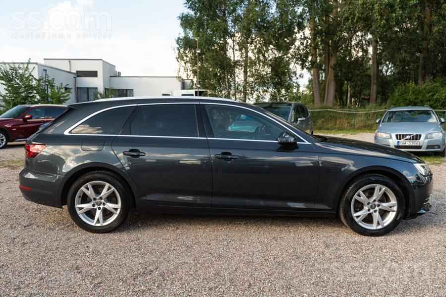 Grey Audi A4 2017 in Liepaja, with an engine capacity of 1.40 L and mileage of 195 thousand km for 12950 €, photo 5 on AUTOMOTO.COM.LV
