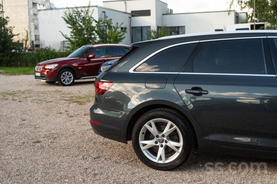 Grey Audi A4 2017 in Liepaja, with an engine capacity of 1.40 L and mileage of 195 thousand km for 12950 €, photo 6 on AUTOMOTO.COM.LV