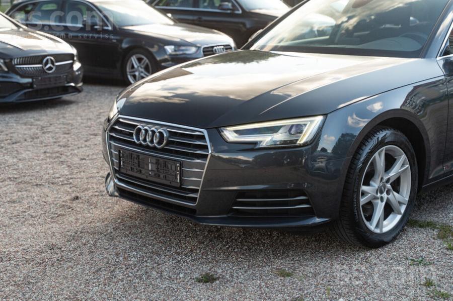 Grey Audi A4 2017 in Liepaja, with an engine capacity of 1.40 L and mileage of 195 thousand km for 12950 €, photo 15 on AUTOMOTO.COM.LV