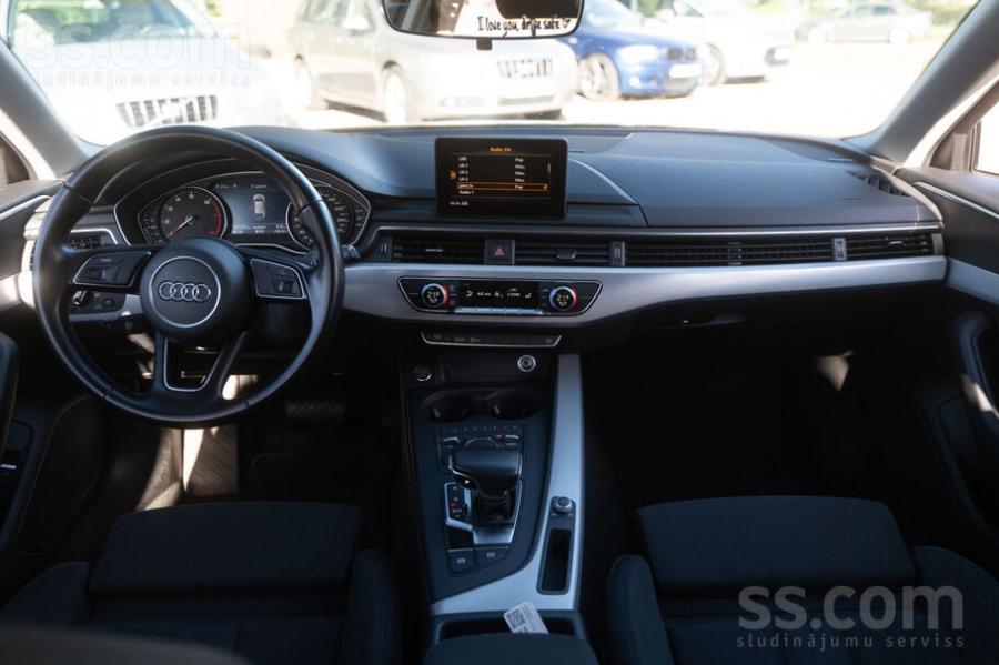 Grey Audi A4 2017 in Liepaja, with an engine capacity of 1.40 L and mileage of 195 thousand km for 12950 €, photo 21 on AUTOMOTO.COM.LV