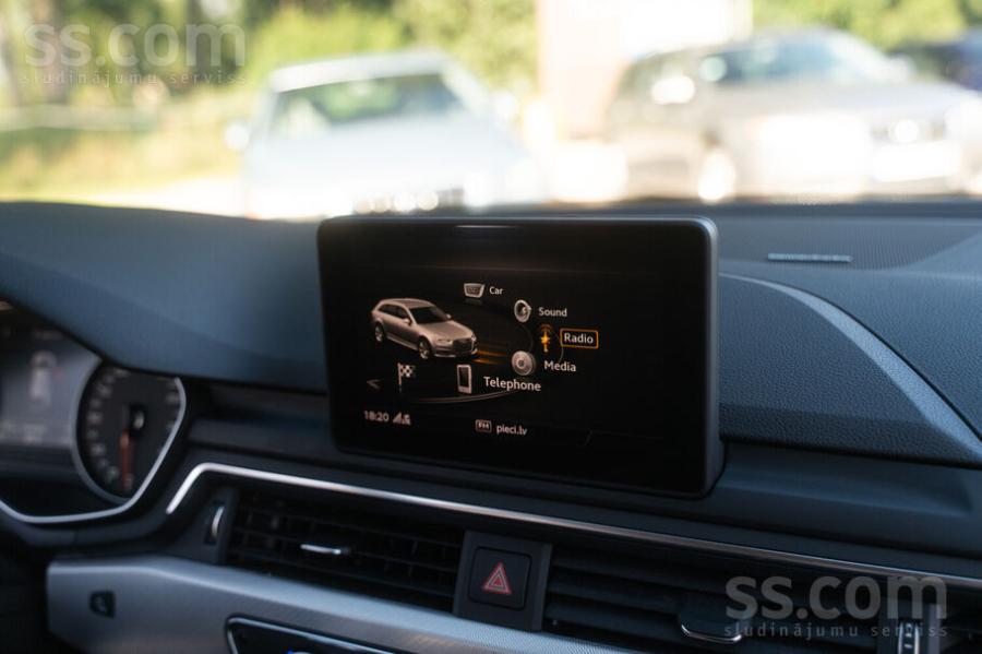 Grey Audi A4 2017 in Liepaja, with an engine capacity of 1.40 L and mileage of 195 thousand km for 12950 €, photo 36 on AUTOMOTO.COM.LV