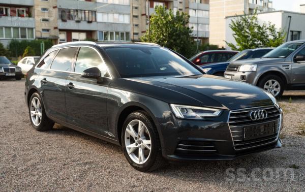 Pelēks Audi A4 2017 Liepāja, ar dzinēja tilpumu 1.40 L un nobraukumu 195 tūkst. km par 12950 €, foto 1 vietnē AUTOMOTO.COM.LV