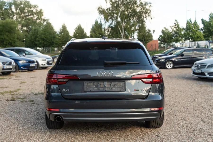 Pelēks Audi A4 2017 Liepāja, ar dzinēja tilpumu 1.40 L un nobraukumu 195 tūkst. km par 12950 €, foto 9 vietnē AUTOMOTO.COM.LV