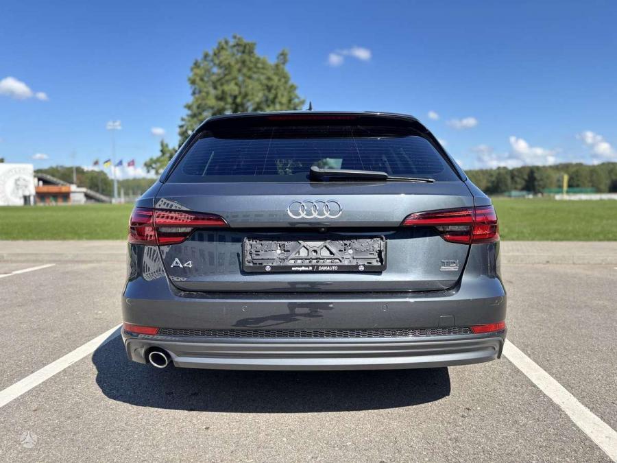 Pelēks Audi A4 2017 Kauņa, ar dzinēja tilpumu 1.97 L un nobraukumu 291 tūkst. km par 12999 €, foto 9 vietnē AUTOMOTO.COM.LV