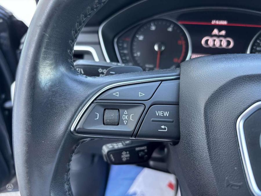 Pelēks Audi A4 2017 Kauņa, ar dzinēja tilpumu 1.97 L un nobraukumu 291 tūkst. km par 12999 €, foto 23 vietnē AUTOMOTO.COM.LV